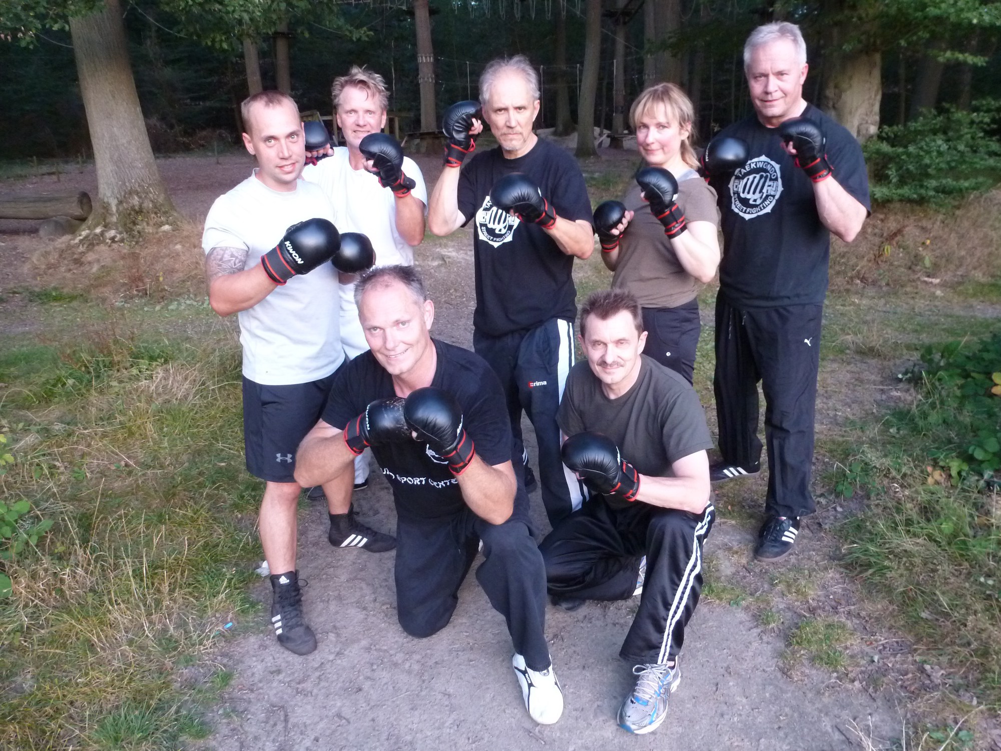 Outdoortraining des Self-Defence Team 2019